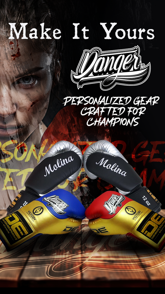 🛡️ Make It Yours – Personalized Gear by Danger Equipment 🥊