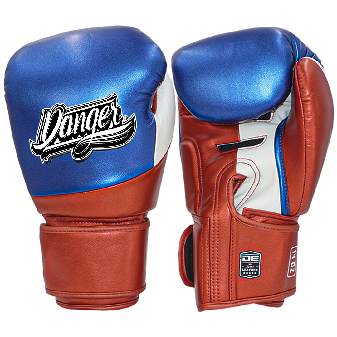 Boxing Gloves Danger EVO 3 Semi Leather Capitan Hero – Danger Equipment
