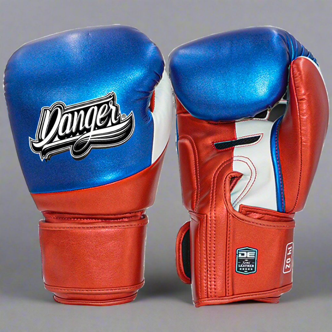 Boxing Gloves Danger EVO 3 Semi Leather Capitan Hero – Danger Equipment