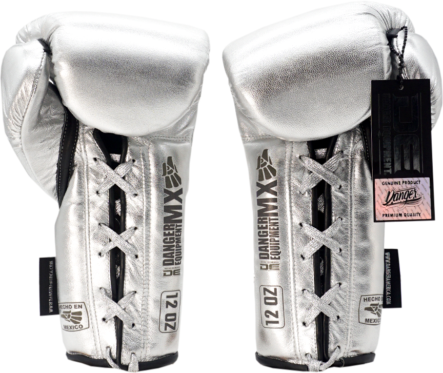 Boxing Pro Gloves Laces Danger Mx Platinum – Danger Equipment